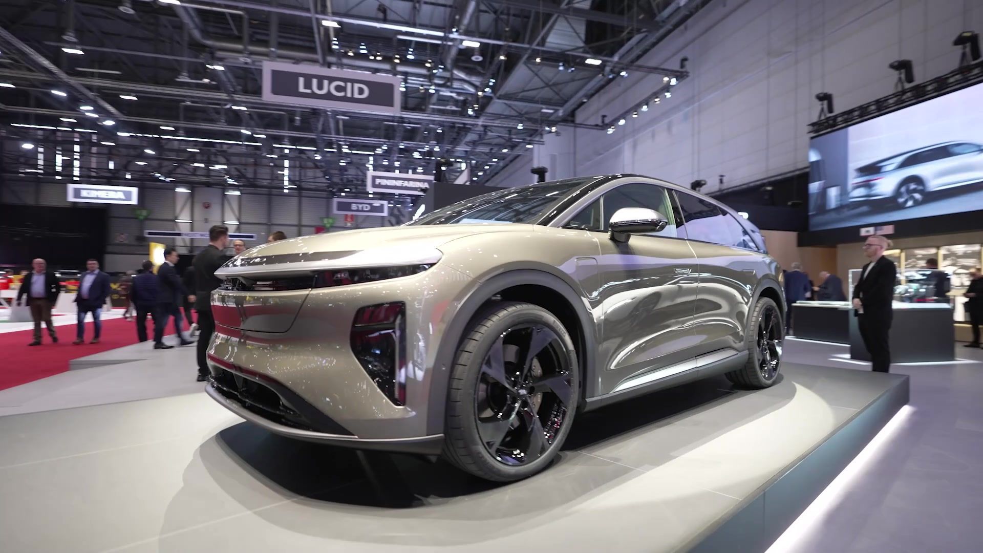 Geneva Motor Show 2024 - European premiere for Lucid Motors, with their ...
