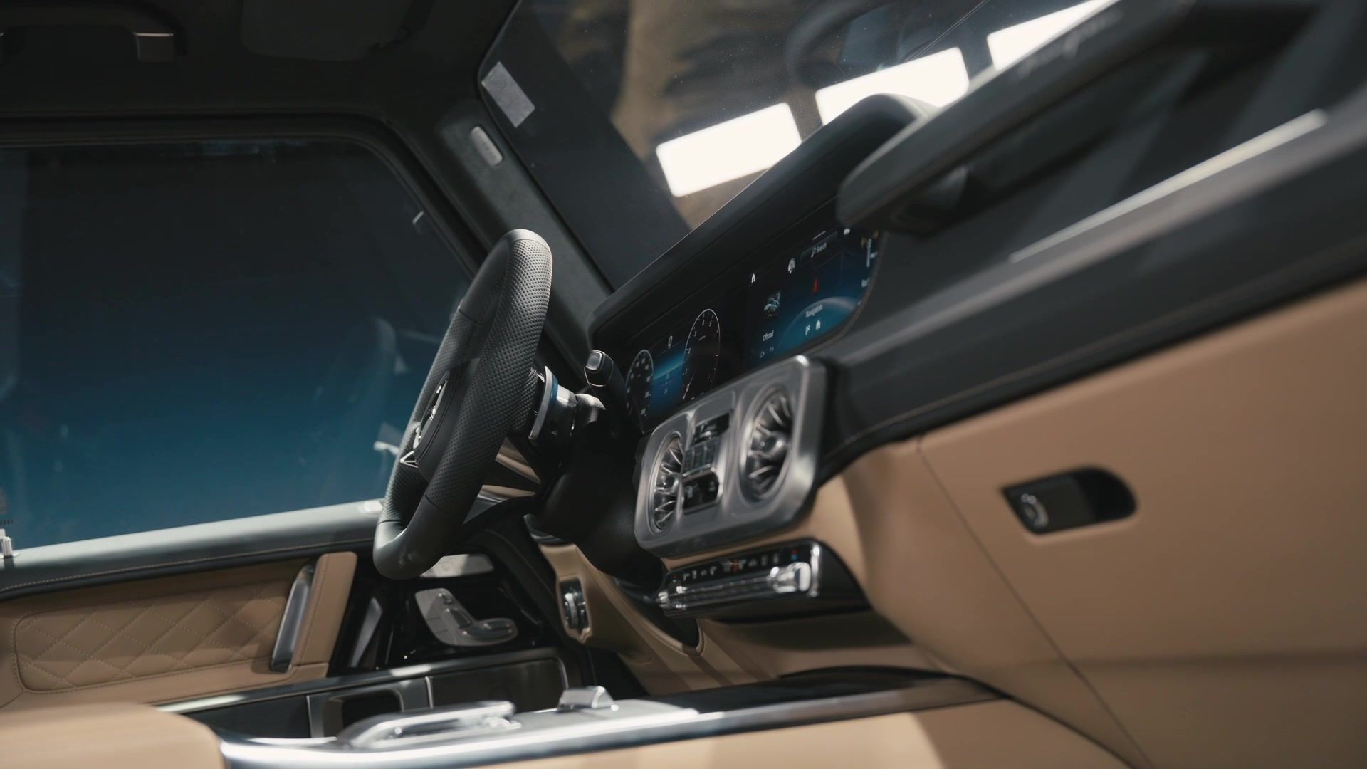 The all-new Mercedes-Benz G-Class Interior Design