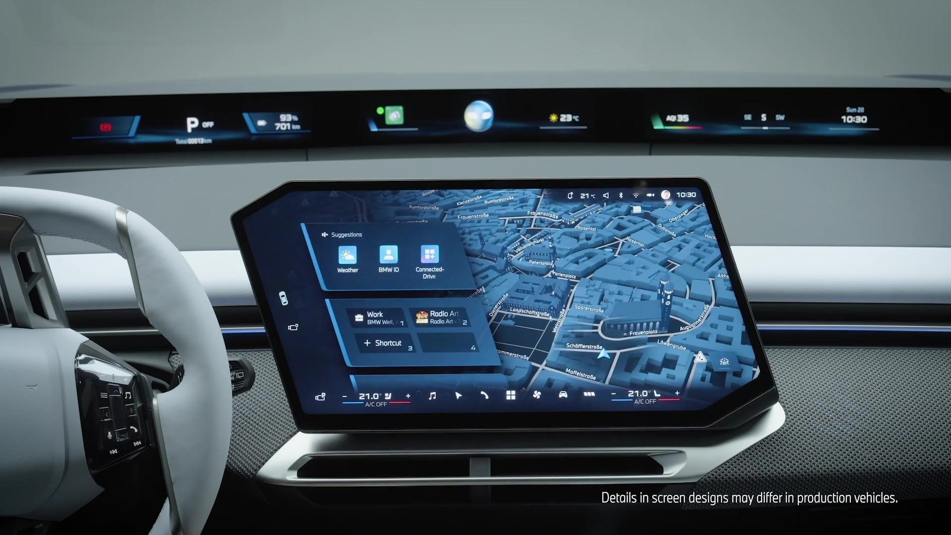 Video: BMW iX3 - das BMW Panoramic iDrive - Personalisierung