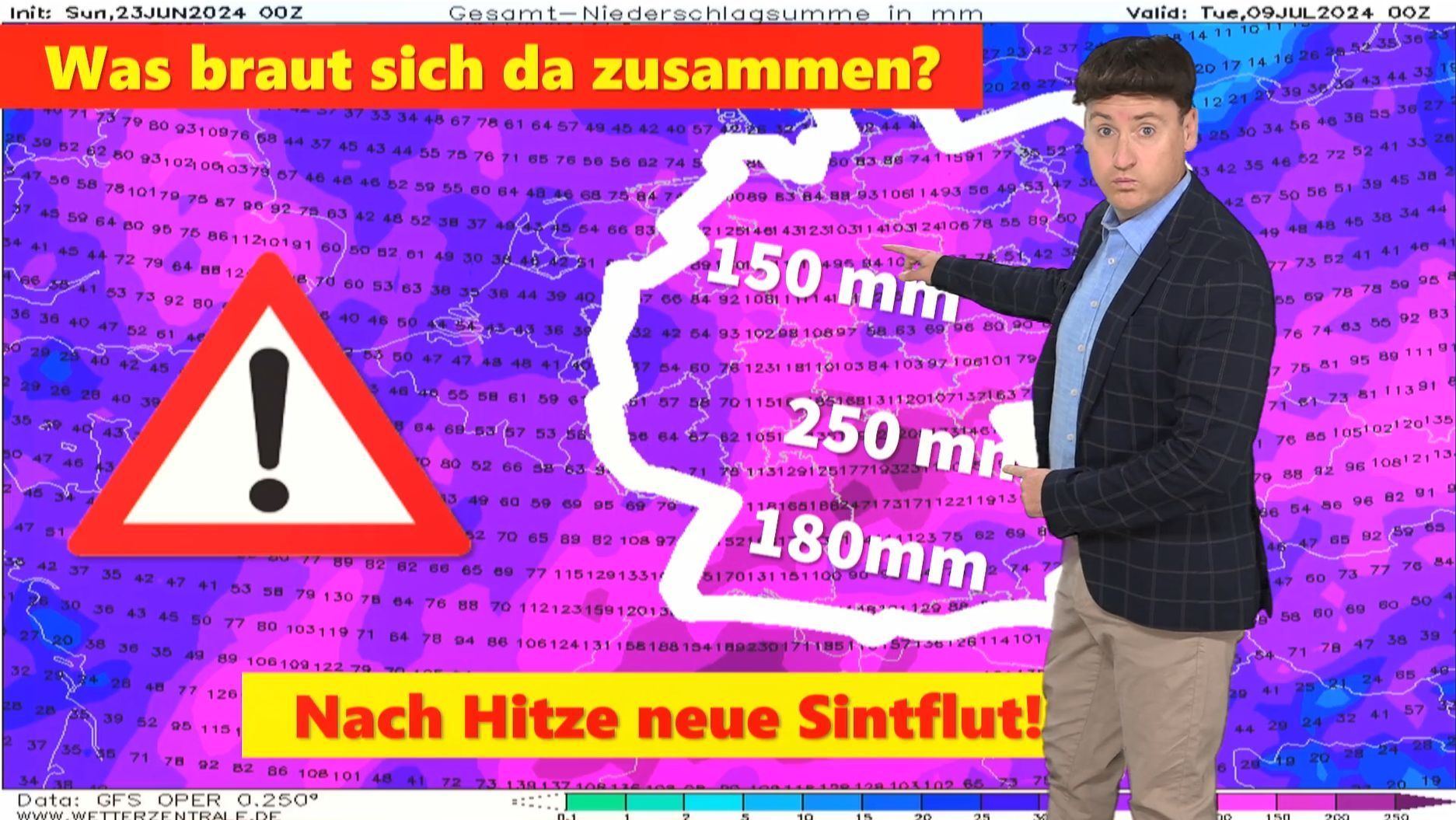 Erste Hitzewelle in Deutschland - bis 35°C! Dann schweres Hochwasser im Süden möglich!