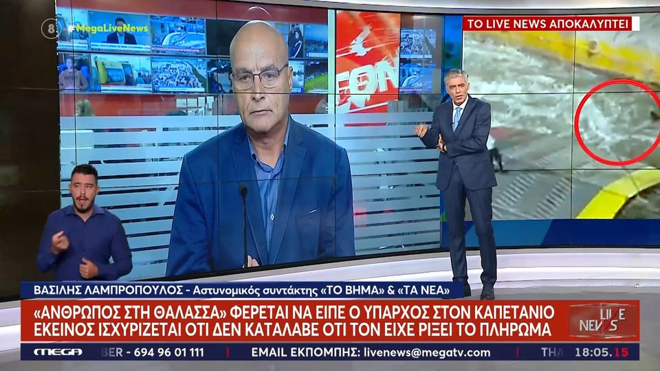 Blue Horizon: Τι είπε ο Ύπαρχος στον καπετάνιο μετά το σπρώξιμο στον Αντώνη (vid) | Neakriti